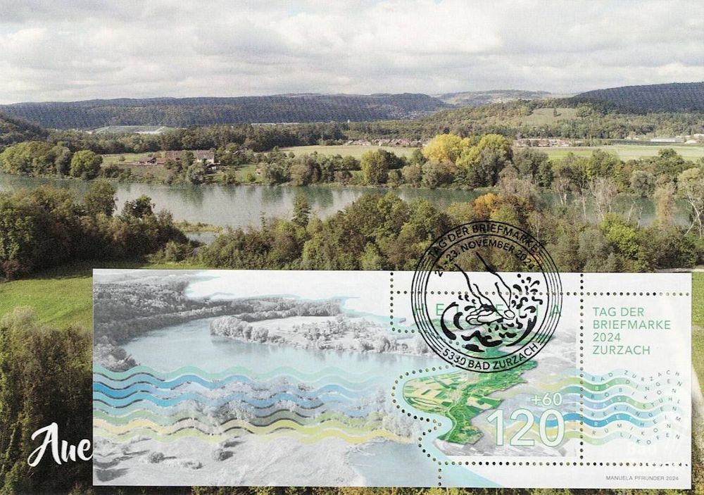 Maximumkarte mit ZUBRA24 Block und TdB Stempel (Neu (gemäss Beschreibung)) in Klingnau für CHF 4 ...