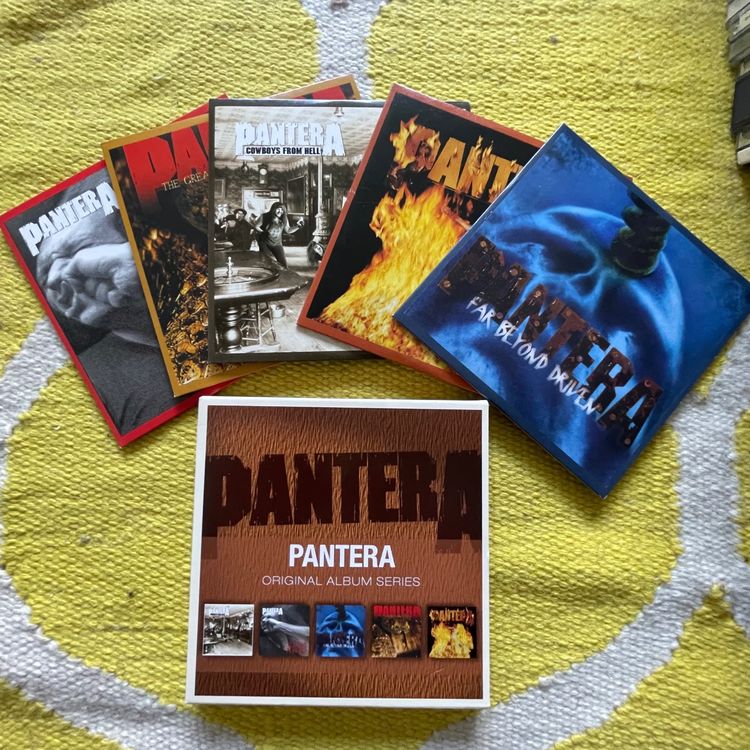 PANTERA-5CD ORIGINAL ALBUM SERIES (DIGIPACK) (Gebraucht) in ...