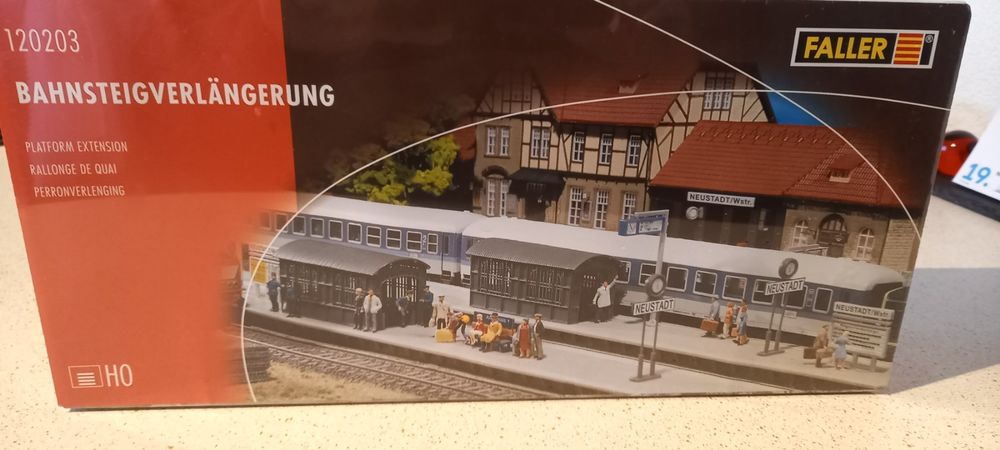 Faller HO Bahnsteigverlängerung 120203 Auhagen Kibri Vollmer (Neu und ...