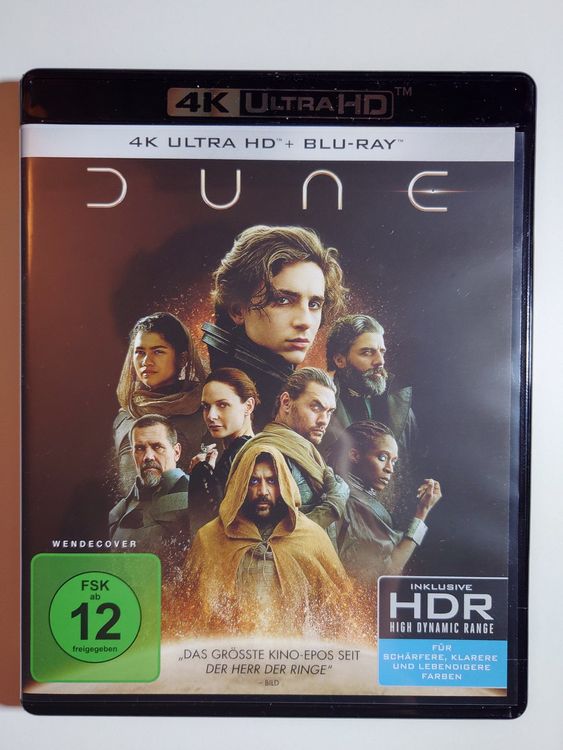 Dune 4K UHD Blu-Ray (Neuwertig, Sammlerzustand) (Neu (gemäss Beschreibung)) in Kaiseraugst für ...