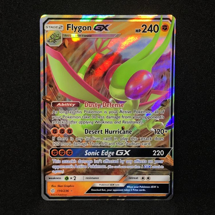 Flygon GX - Carte Pokemon Karte N° 110 (Libégon/Libelldra) (Neu (gemäss ...