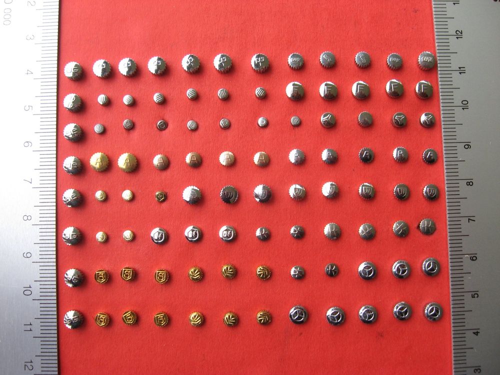 Vintage Kleinuhren Kronen mit Markensymbolen (29q) (Neu (gemäss ...