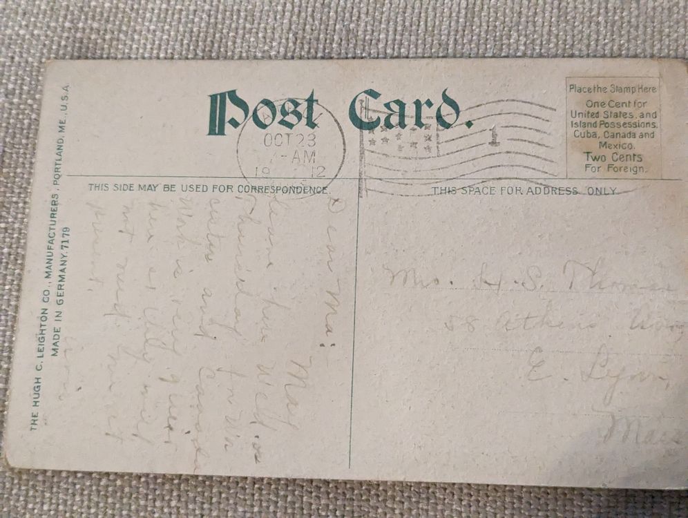 Postkarte USA 1930 Tully Brook Athol Massachusetts | Kaufen auf Ricardo