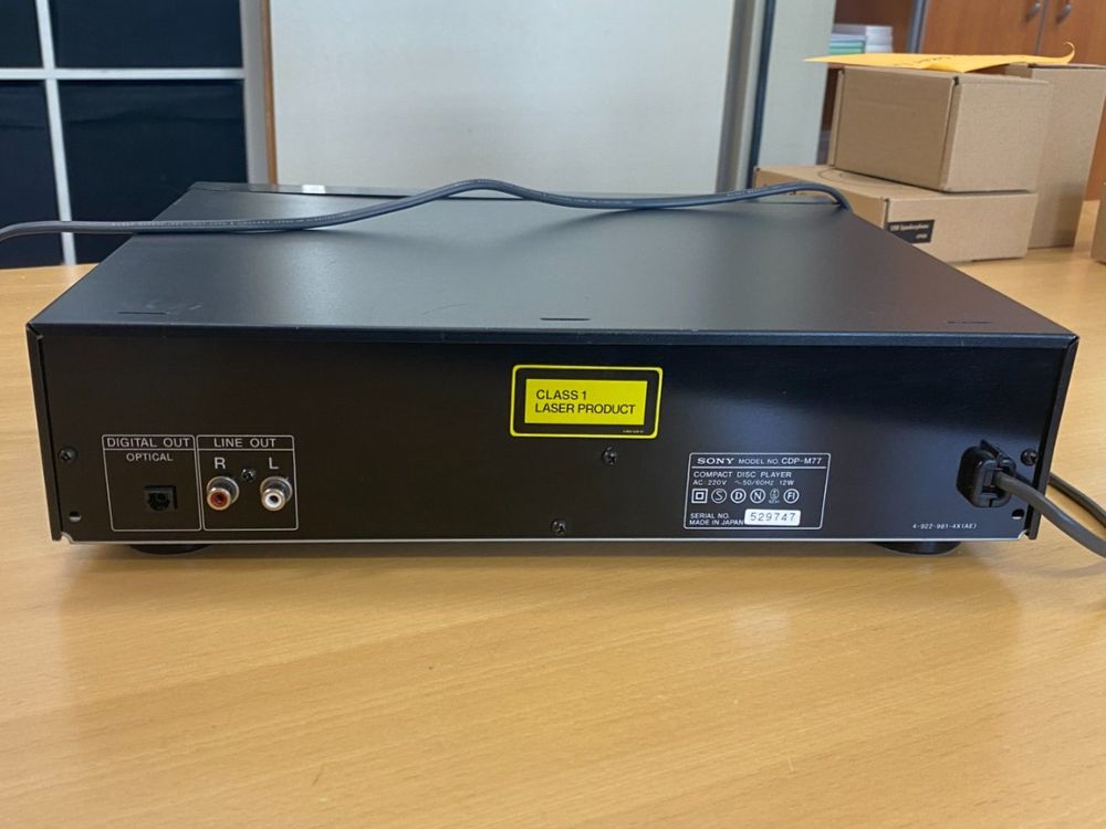 SONY CDP-M77 (mit Fernbedienung) | Kaufen auf Ricardo