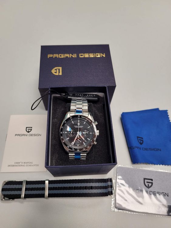 Pagani Design PD-1701 SEIKO VK63 Uhrwerk Moonwatch (Neu und ...