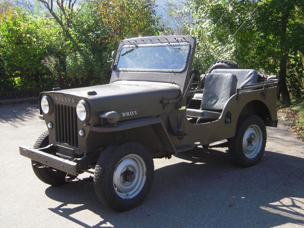 Willys Jeep Universal CJ-3B, 1955 (Gebraucht) in Schwarzenberg LU für ...