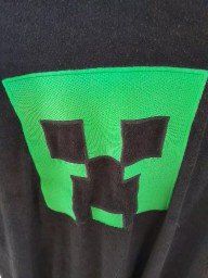 Minecraft Creeper Overall mit Kaputze warm 152 cm Fastnacht (Gebraucht ...