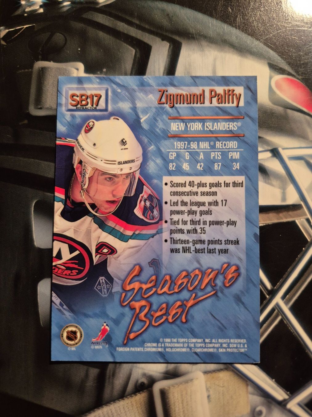 NHL Zigmund Palffy New York Islanders (Gebraucht) in Treiten für CHF 2 ...