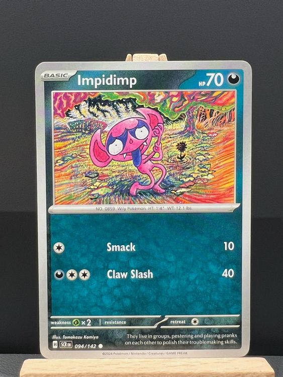 Pokémon Impidimp 094/142 SV07: Stellar Crown EN | Kaufen auf Ricardo