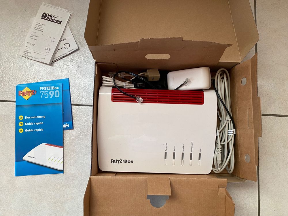 FRITZ!Box 7590 WLAN Router mit Modem | Kaufen auf Ricardo