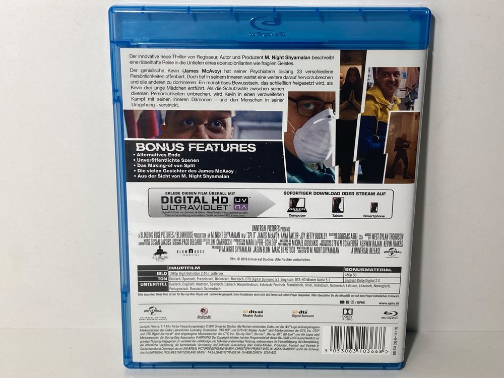 Split Blu Ray | Kaufen auf Ricardo