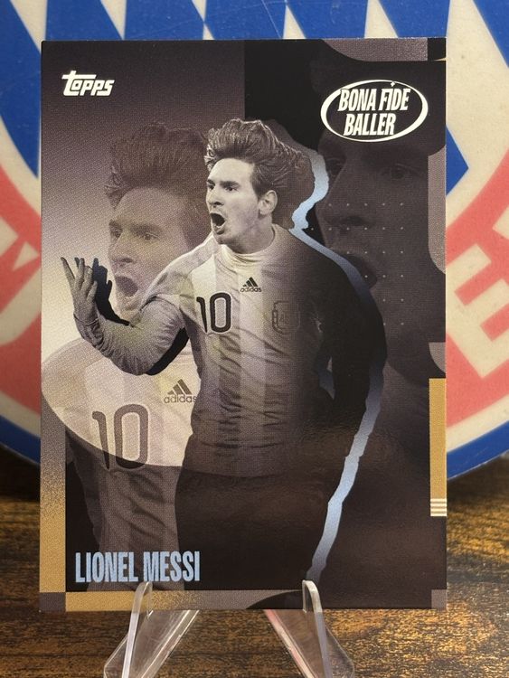 24-25 Topps Argentina Team Set Bona Fide Baller Lionel Messi (Neu ...