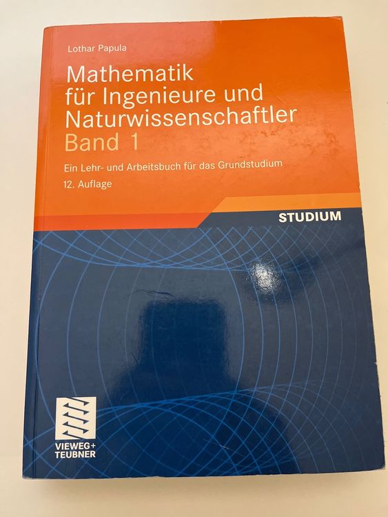 Mathematik für Ingenieure und Naturwissenschaftler (Band 1) | Kaufen auf Ricardo