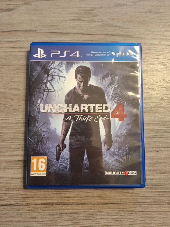 Uncharted 4: A Thief's End - PS4 (Gebraucht) in Baar für CHF 7.9 – mit Lieferung auf Ricardo kaufen