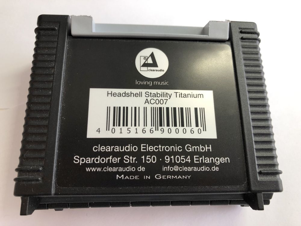 CLEARAUDIO 'Stability Titan' - Headshell | Kaufen auf Ricardo