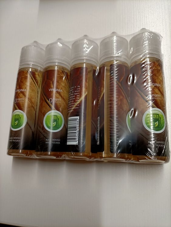 5x LIQUID STATION VIRGINIA 50ml Neu+ ungeöffnet ohne Nikotin | Kaufen ...