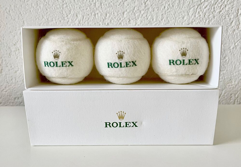 🎾 Rare coffret de 3 balles de tennis Rolex neuves 🎾 | Kaufen auf Ricardo