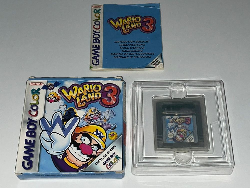Game Boy Color (GBC) Spiel - Wario Land 3/WarioLand 3 (OVP) (Gebraucht ...