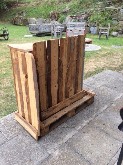 Bar Getränkebar Holzbar Event-bar Mobilbar Theke Stehbar (Gebraucht) in ...