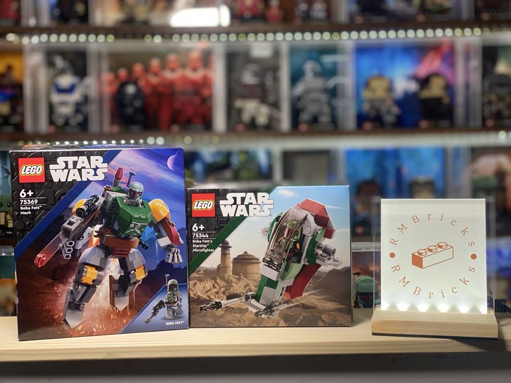 Lego Star Wars Boba Fett's Starship & Mech 75344, 75369 (Neu und ...