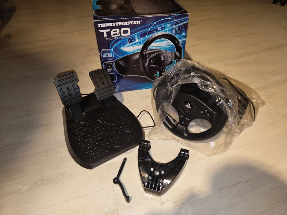 Thrustmaster T80 volant pour PS3/PS4 (Neu und originalverpackt) in für ...