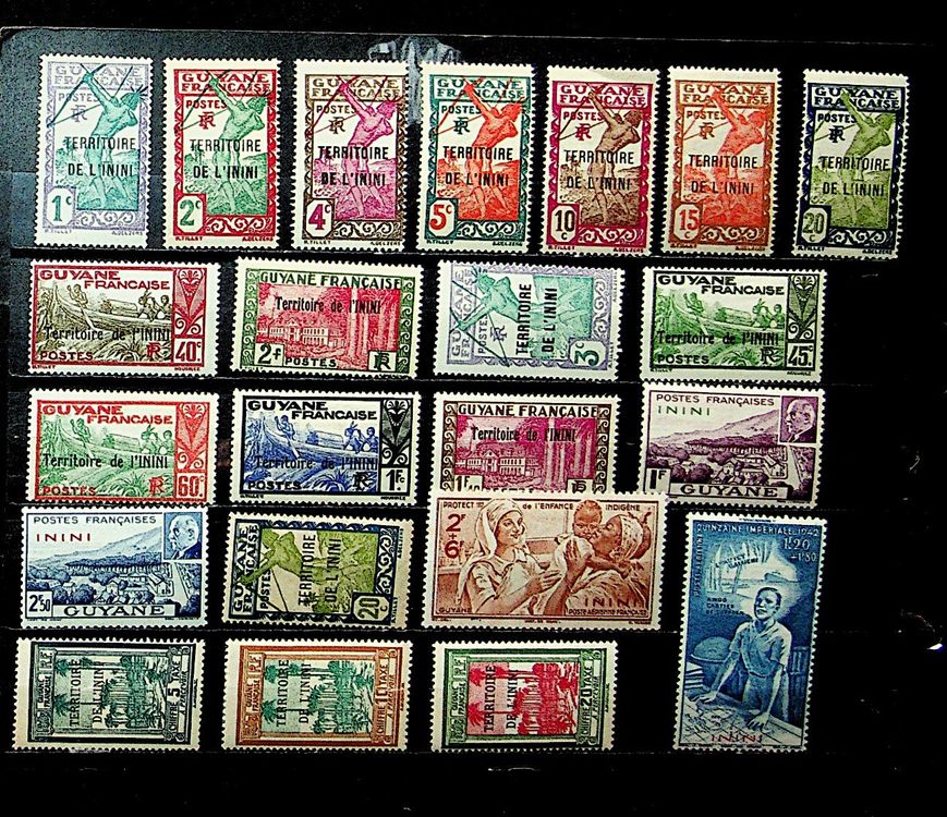 ININI FRANCE TIMBRES NEUFS AVEC ET SANS CHARNIÈRE /AT81 (Neuf (Voir ...