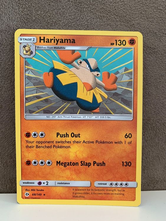 Pokemon Hariyama Rare Sun & Moon ENG 68/149 | Kaufen auf Ricardo