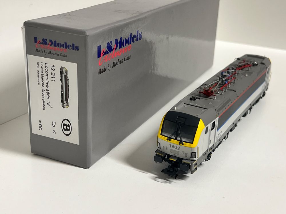 L.S. Models SNCB 12 211 Locomotive série 18/2 Ep. VI DC (Gebraucht) in Geroldswil für CHF 219 ...