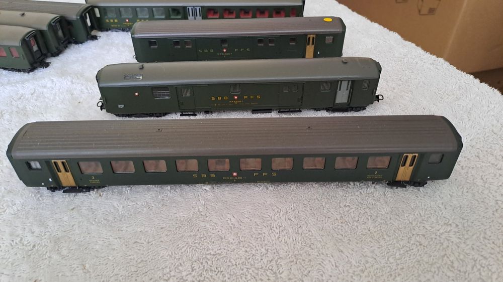 Liliput 8 SBB Personenwagen H0 GL/22 (Gebraucht) in Winterthur für CHF ...
