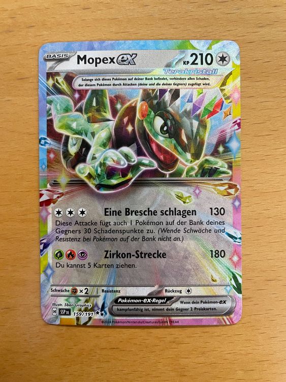 Pokemon Mopex eX (Versand gratis) (Neu (gemäss Beschreibung)) in Chur ...