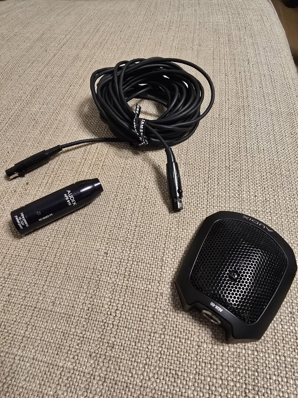 Audix ADX60 Boundary Microphone + APS-910 Preamp + XLR Cabl (Gebraucht ...