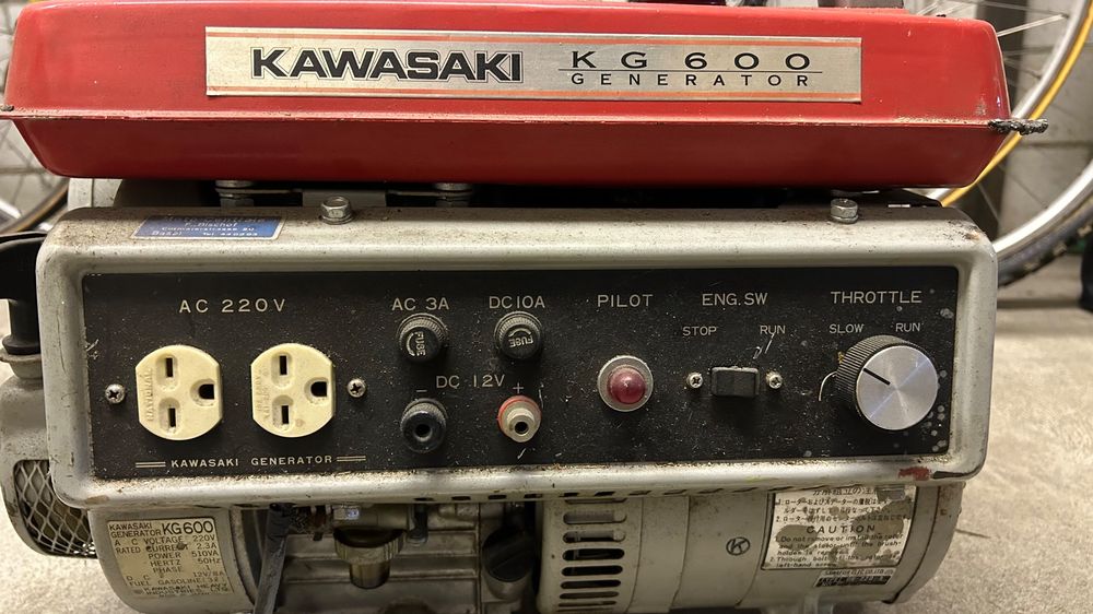 Kawasaki KG 600 Generator (Gebraucht) in Diegten für CHF 30 – nur ...