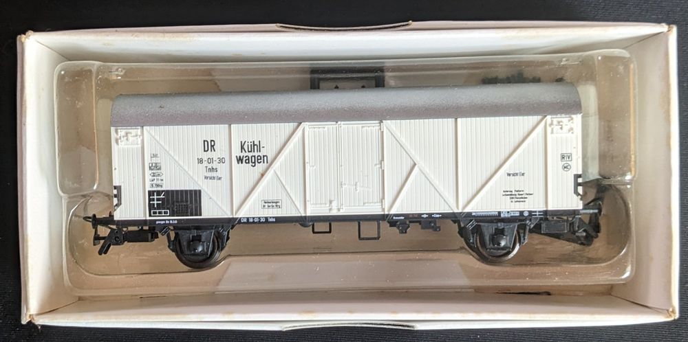 M+D (Klein Modellbahn) 111 DR Wagon-Frigo Tnhs Ep3 (Neuf avec emballage ...