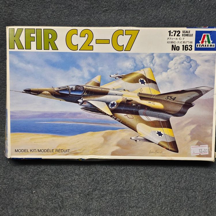 Italeri Kfir C2/C7, 1:72, IAF IsraelAirForce (8-ung Decals) | Kaufen auf Ricardo