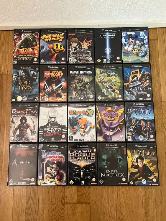 20 x Nintendo GameCube Spiele (Gebraucht) in Zürich für CHF 160 – mit ...