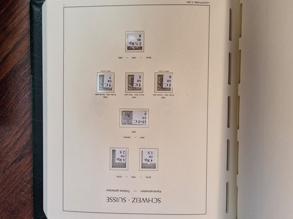 Vordruck Leuchtturm ab 1843 postfrisch - teilbestückt (Gebraucht) in ...