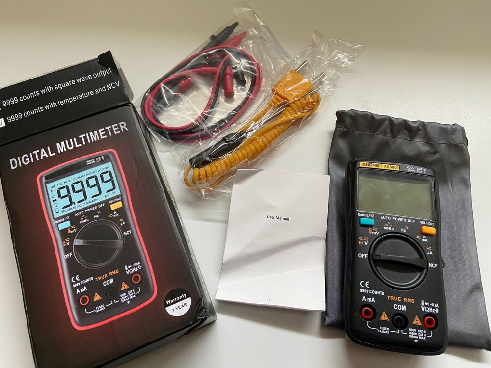 Multimeter 9999 counts mit OVP | Kaufen auf Ricardo