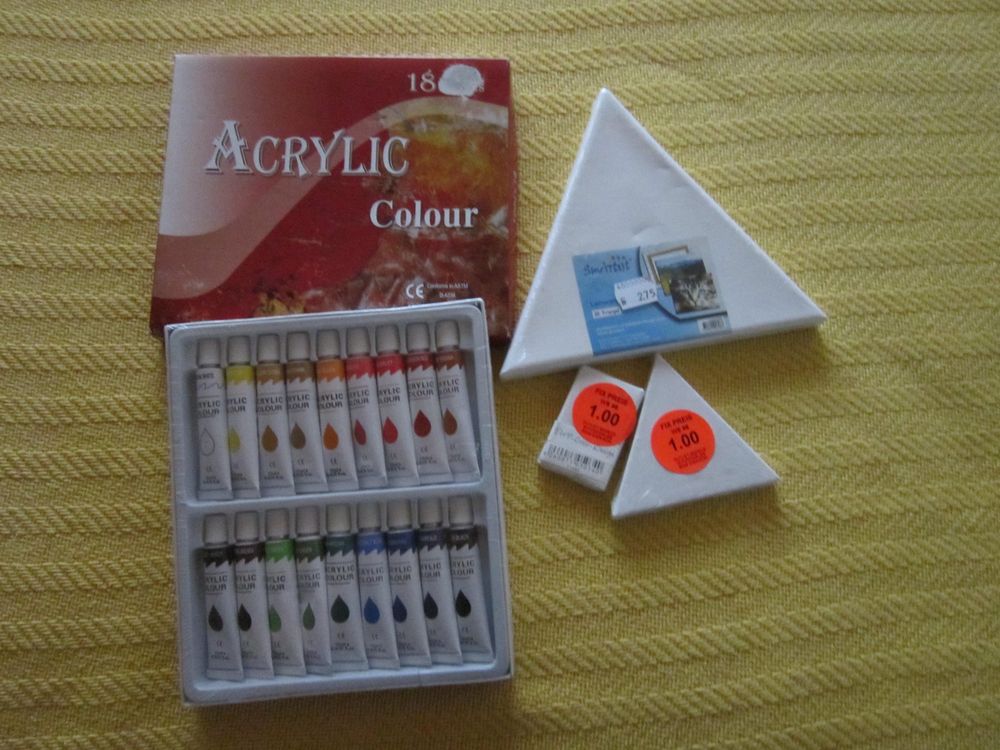 Acrylic Farben neu (Neu (gemäss Beschreibung)) in Steinen für CHF 5 – mit Lieferung auf Ricardo ...