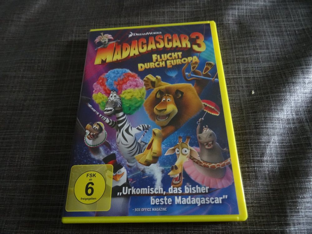 Madagascar 3 - Flucht durch Europa DVD | Kaufen auf Ricardo