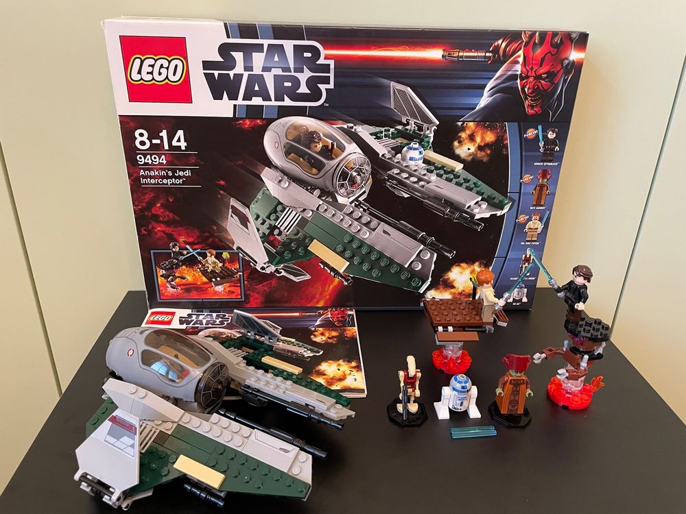 Lego Star Wars 9494 Anakin's Jedi Interceptor (Gebraucht) in Villmergen ...