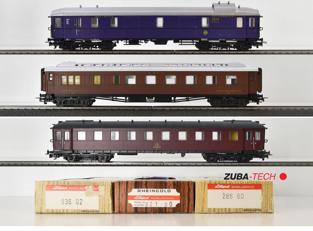 Liliput 3x Personenwagen der DSB H0 GS mit OVP | Kaufen auf Ricardo