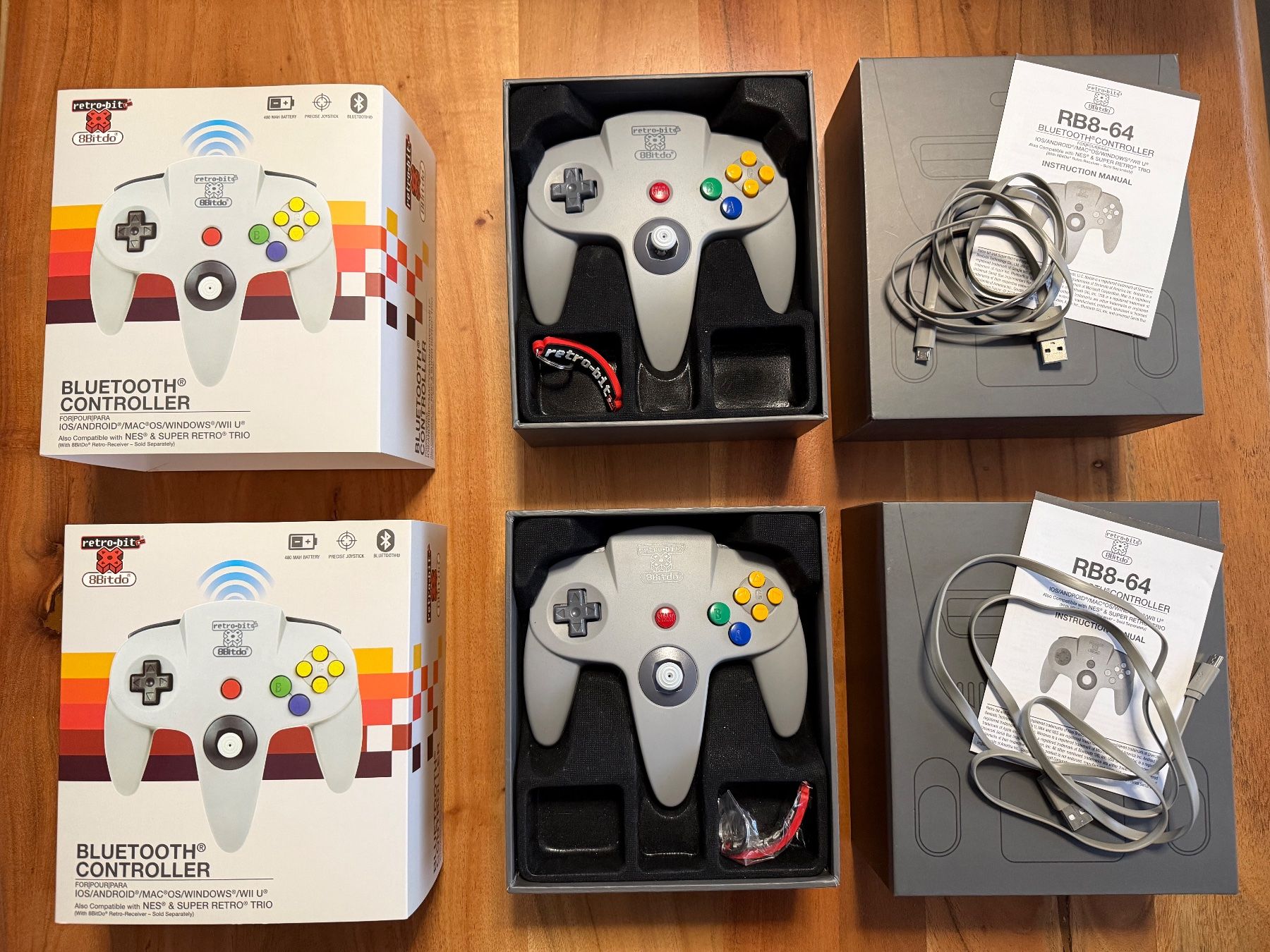 2x 8BitDo Retrobit N64 Bluetooth Controller RB8-64 (Gebraucht) in Chur ...