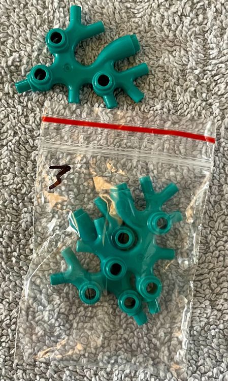 Lego 3 x Plant Thallus / Seaweed / Coral (Part. 49577) (Gebraucht) in ...