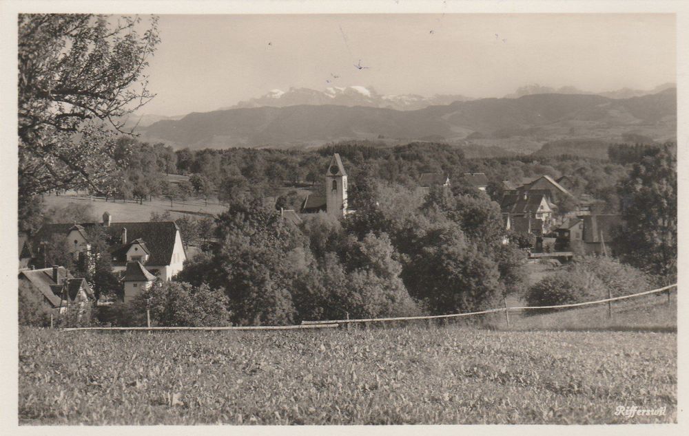 Rifferswil,ZH,Foto,1936,J.A.Rüegg,Dorf, | Kaufen auf Ricardo