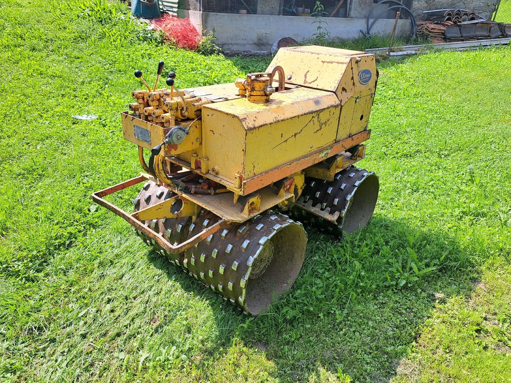 Rammax 1404 1360kg Grabenwalze Walze Vibrowalze Bagger Dumpe (Gebraucht ...