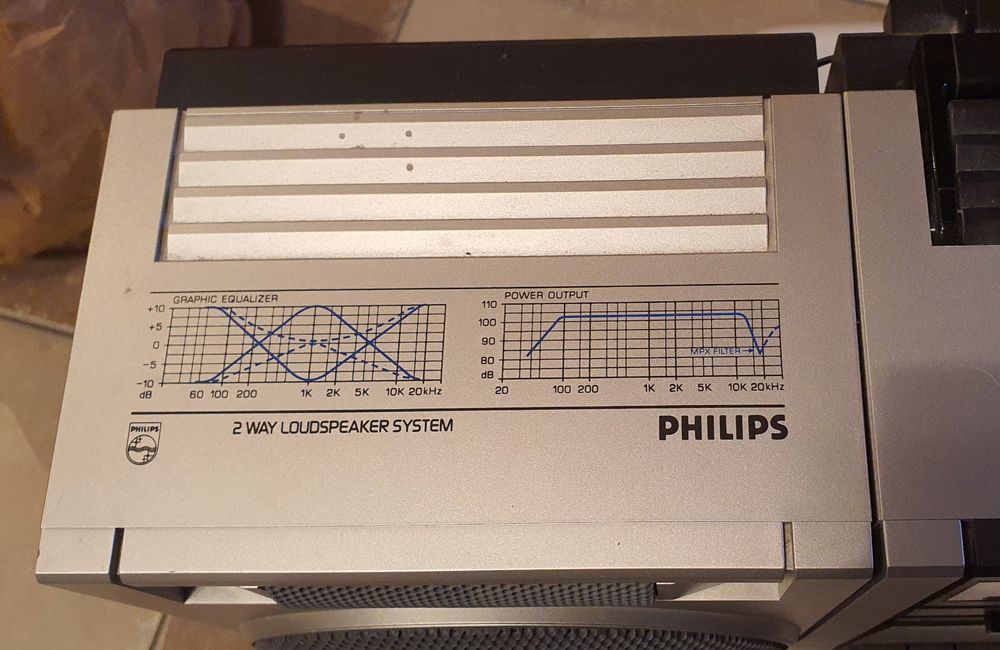 Philips D8454 Sound-Machine Boombox von 1986 (Gebraucht) in Neerach für ...