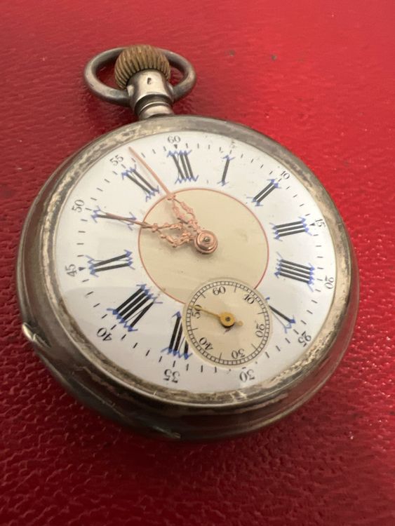 Antike Taschenuhr echt Silber 49 mm (Gebraucht) in Pfeffingen für CHF 32 – mit Lieferung auf ...