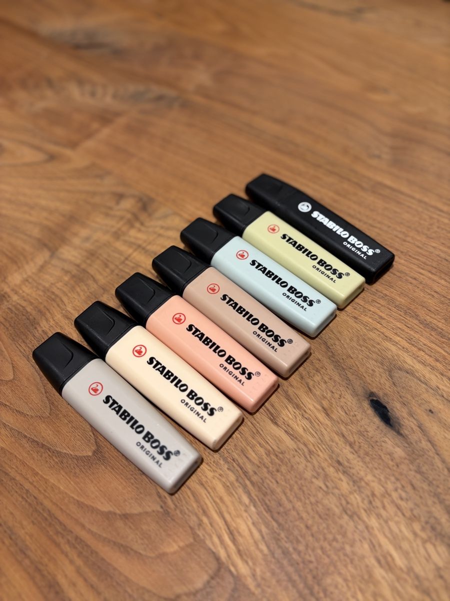 Stabilo Boss Original Textmarker Set NatureColors 7 Stk. (Neu (gemäss ...