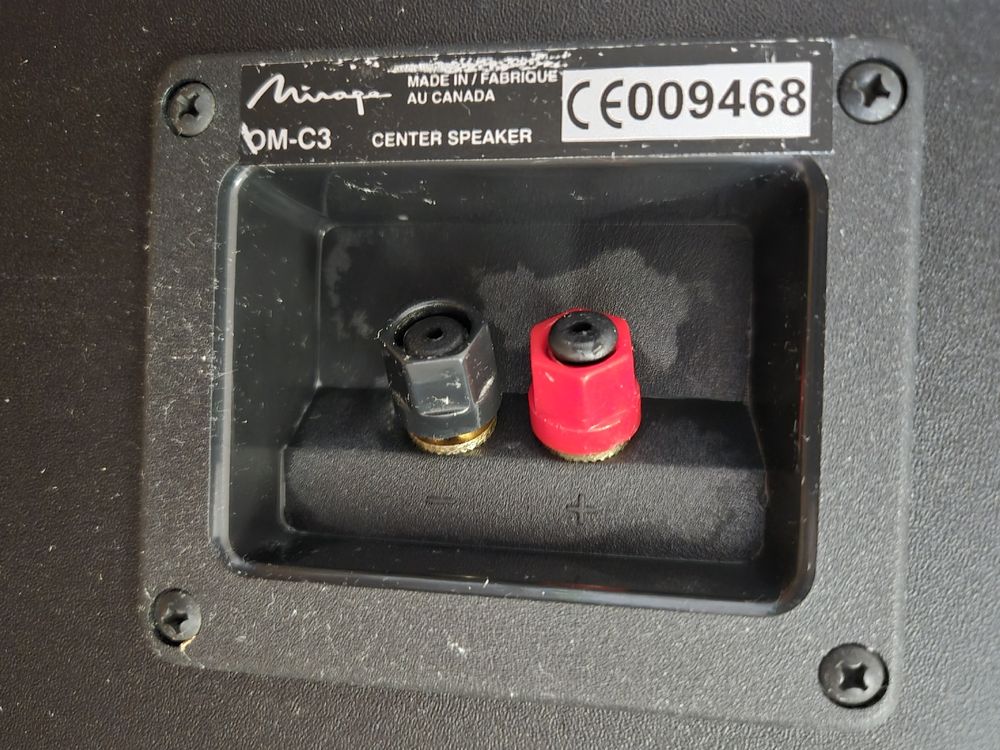 Mirage OM-C3 Center Speaker schwarz T | Kaufen auf Ricardo