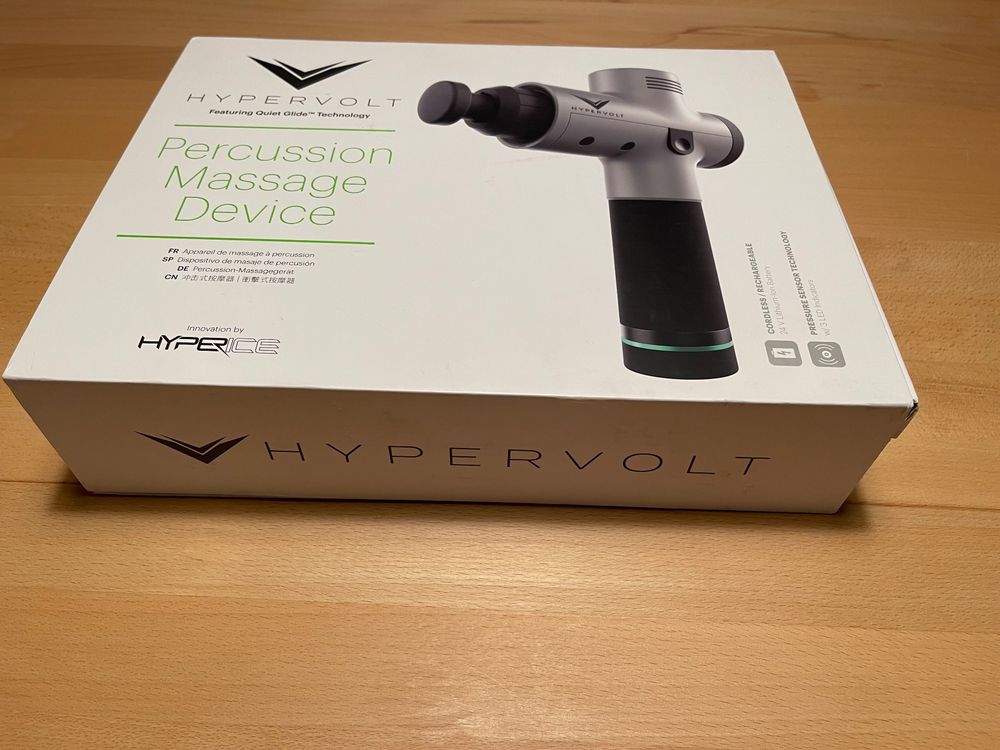 Hyperice Hypervolt Massagepistole, neuwertig (Neu (gemäss Beschreibung)) in Sutz für CHF 135 ...